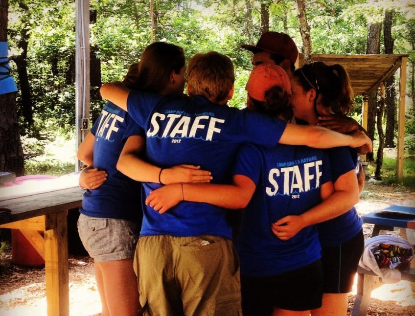 staff-hug - Camp Burgess & Hayward